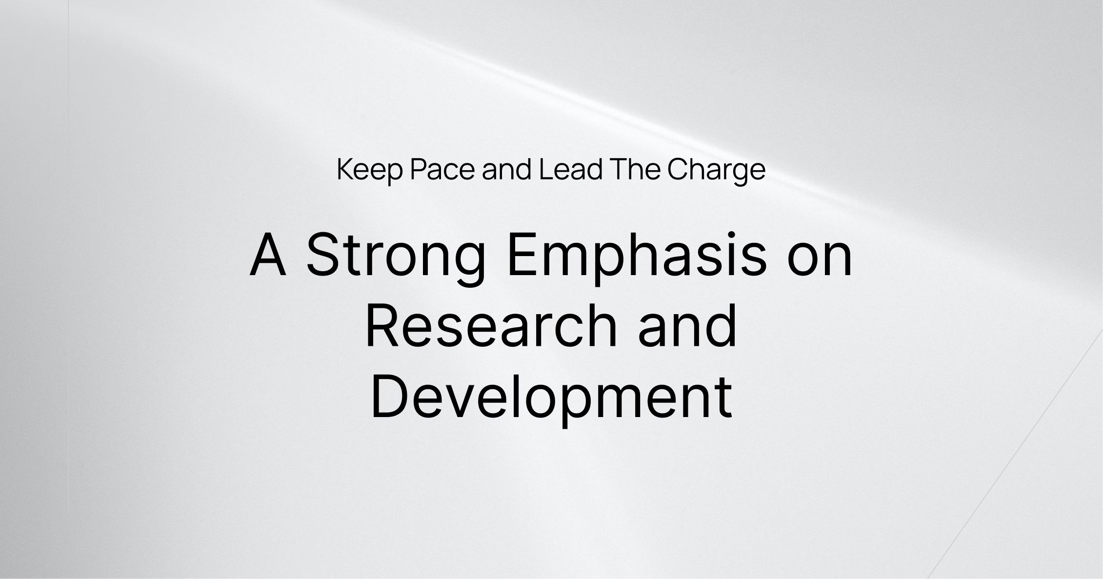 A Strong Emphasis on Research and Development | Basic Software Systems